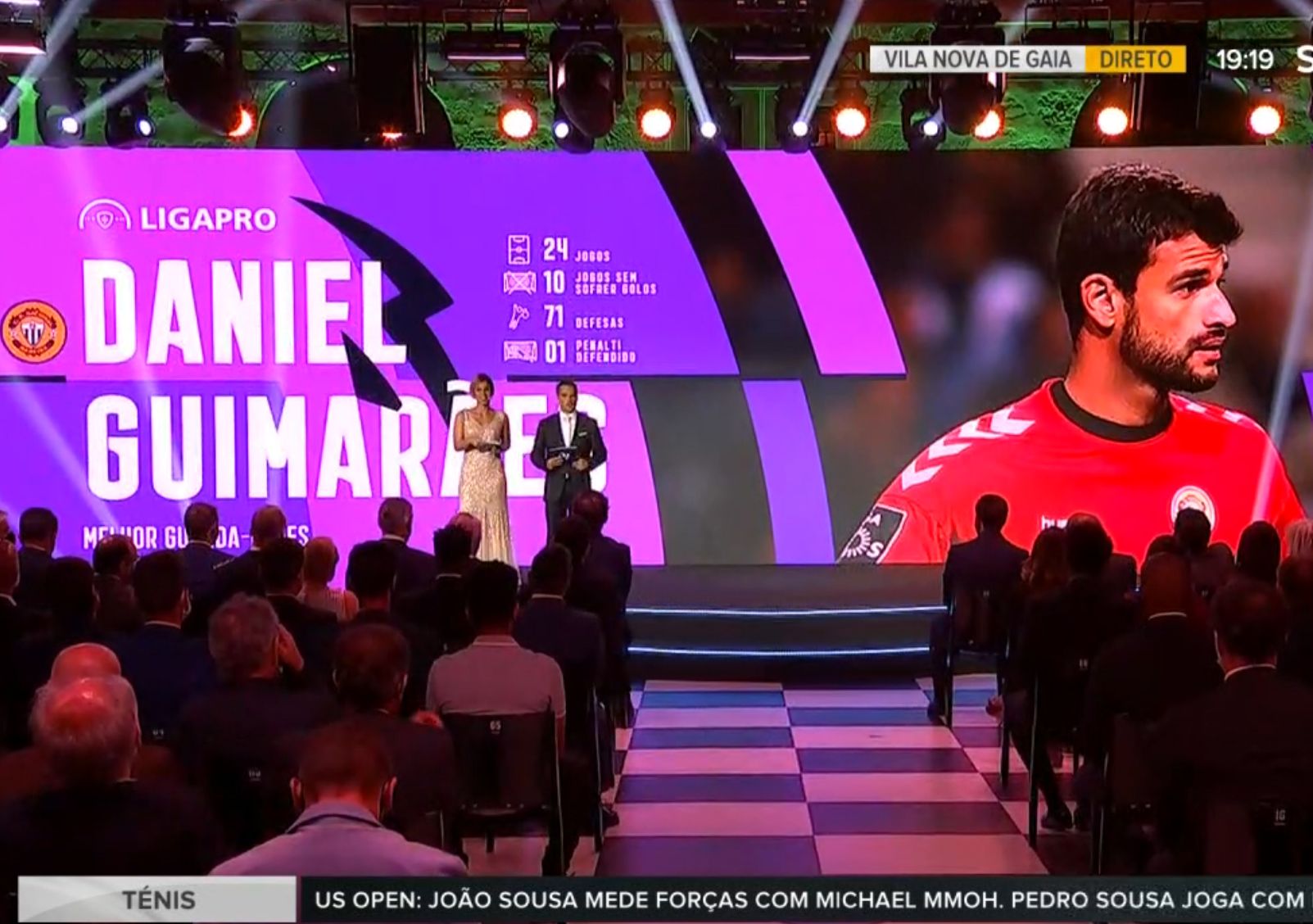 Daniel Guimarães foi o melhor do ano - Clube Desportivo Nacional - Madeira